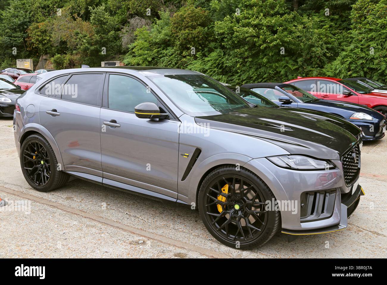 Jaguar F-Pace SVR based Lister Stealth 5.0 (2023), Jaguar Breakfast ...