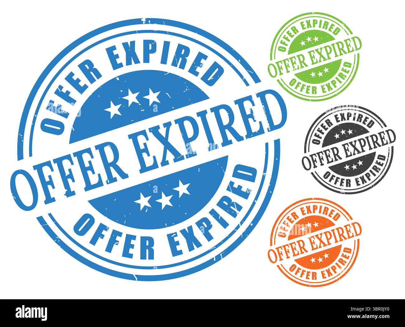Finished label Stock Vector Images - Alamy