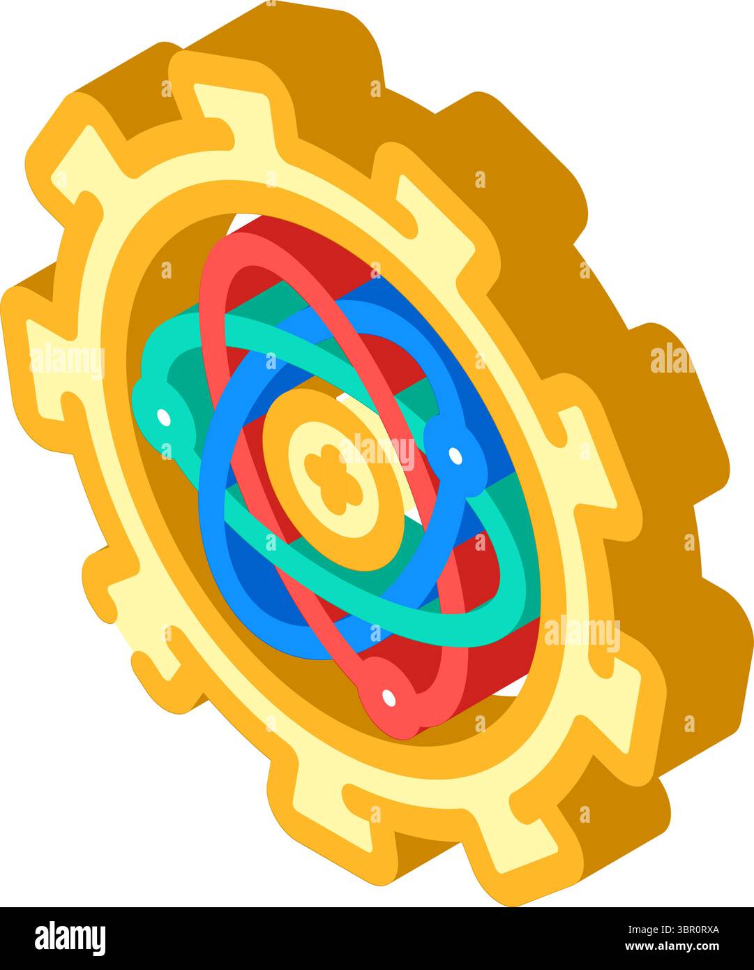 hardware scalability quantum computer isometric icon vector illustration Stock Vector Image ...