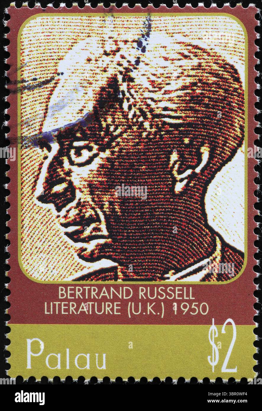 Bertrand russell stamp hi-res stock photography and images - Alamy
