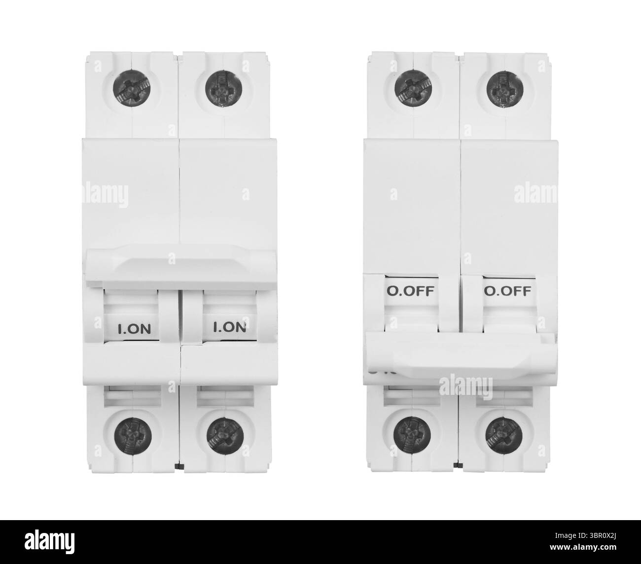 High voltage circuit breaker Black and White Stock Photos & Images - Alamy