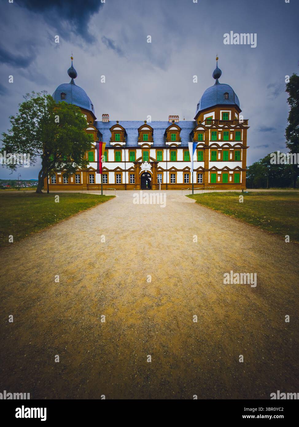 Baroque Schloss Seehof in Memmelsdorf, Germany – 6 July 2025 Stock ...
