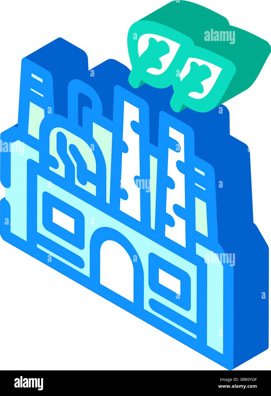 sustainable sourcing isometric icon vector illustration Stock Vector ...