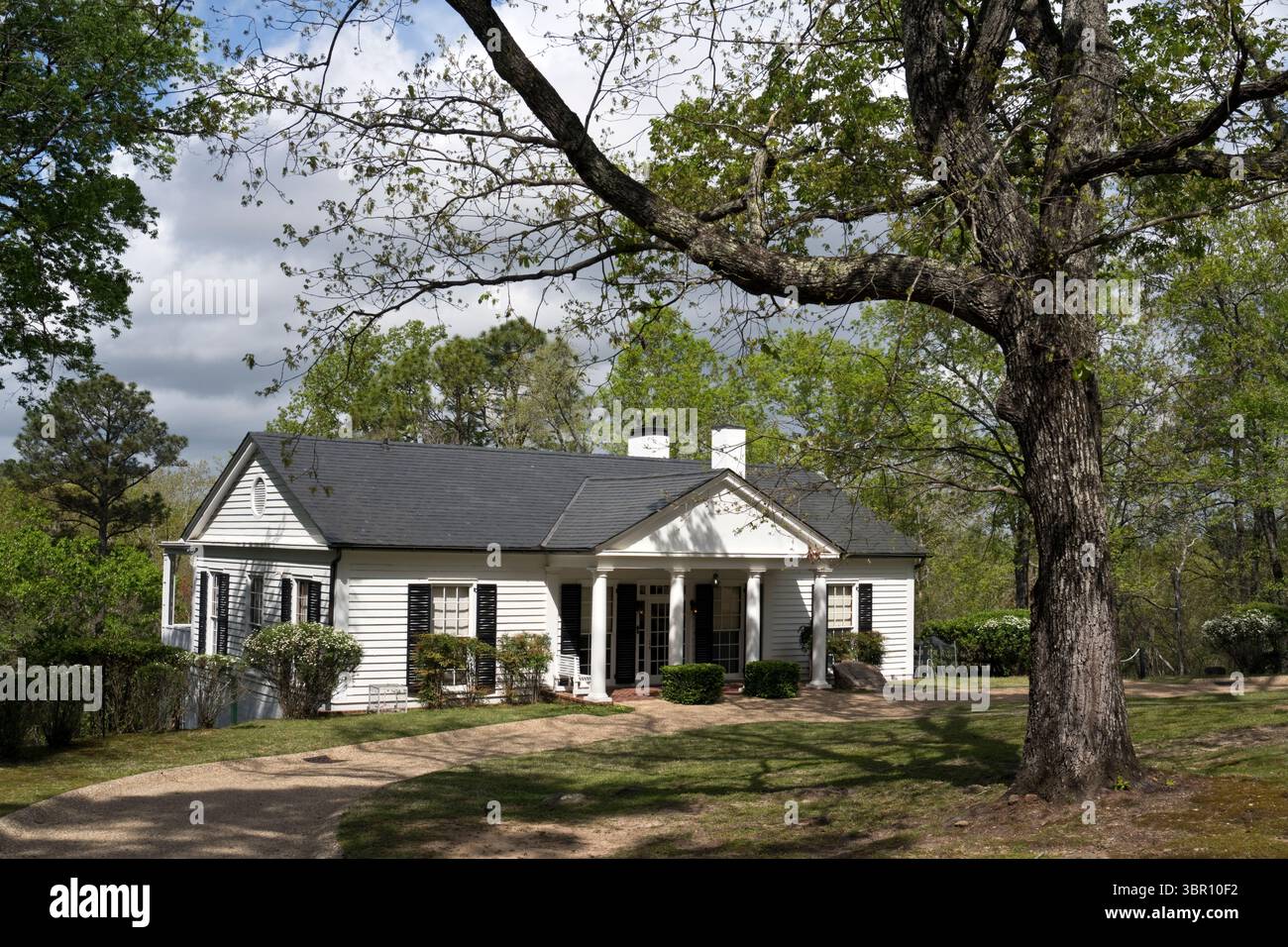 The Little White House in Warm Springs, Georgia, was the personal ...