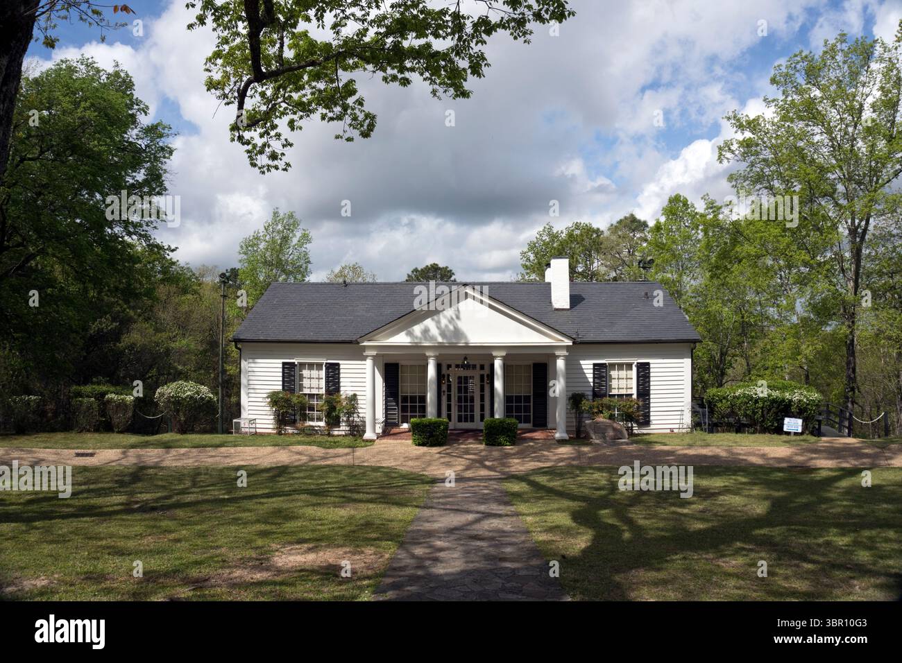 The Little White House in Warm Springs, Georgia, was the personal ...