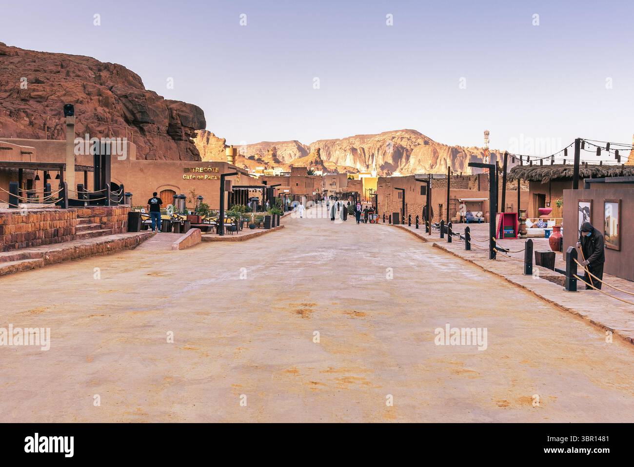 AlUla, Saudi Arabia - December 15, 2024: AlUla Old Town, in Saudi ...