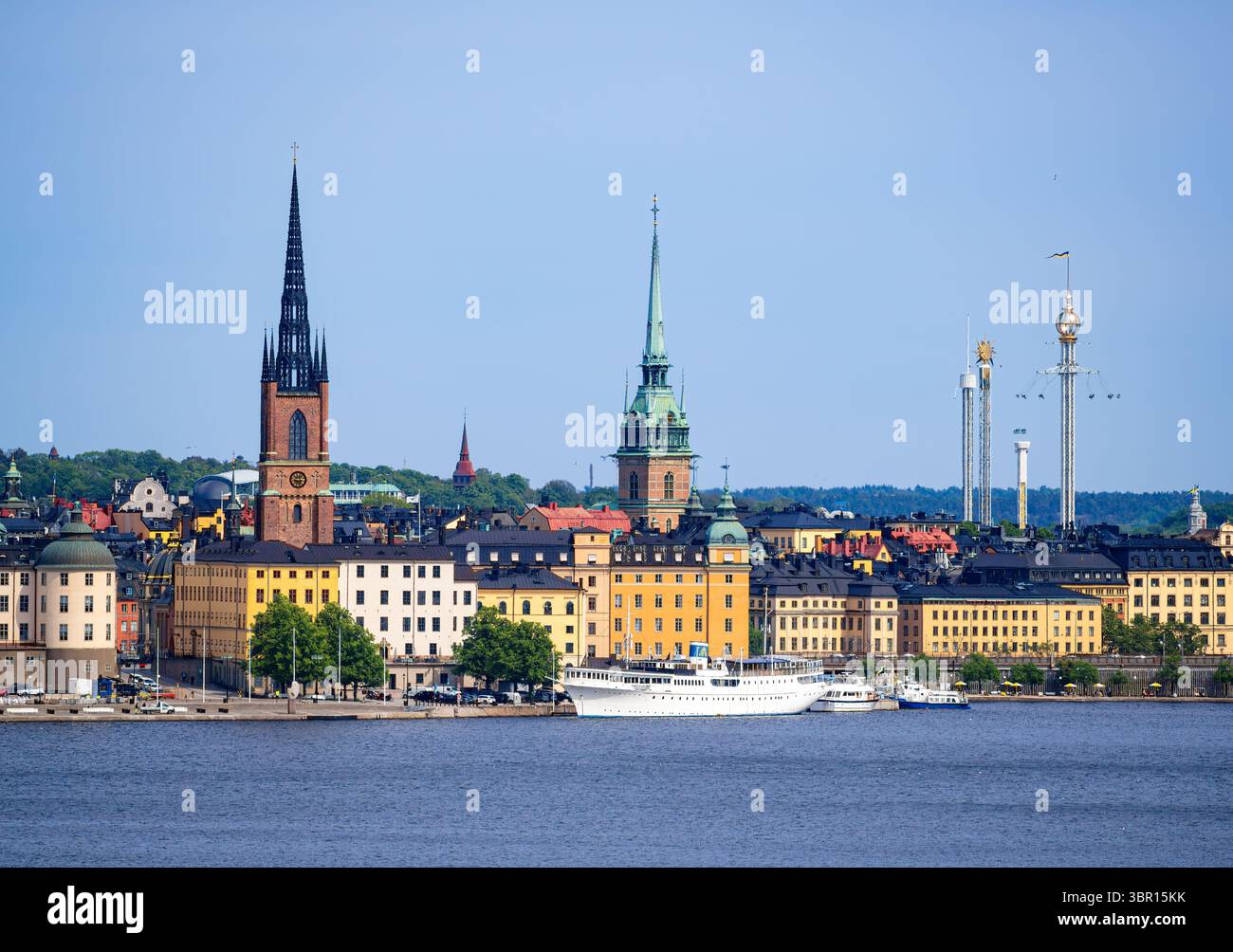 Stockholm, Sweden - June 10, 2025: A scenic view of Stockholm, Sweden ...