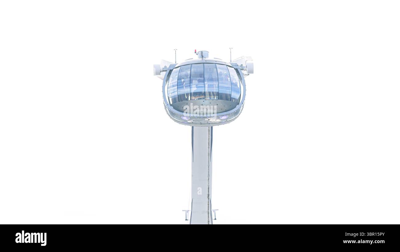 360-degree views in the North Star observation capsule on cruise ship ...
