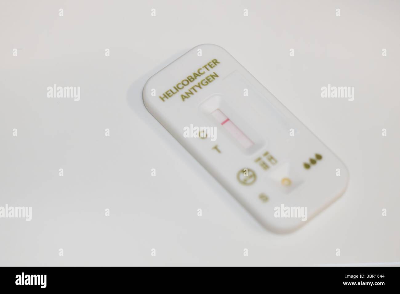 Helicobacter antigen rapid test cassette Stock Photo - Alamy