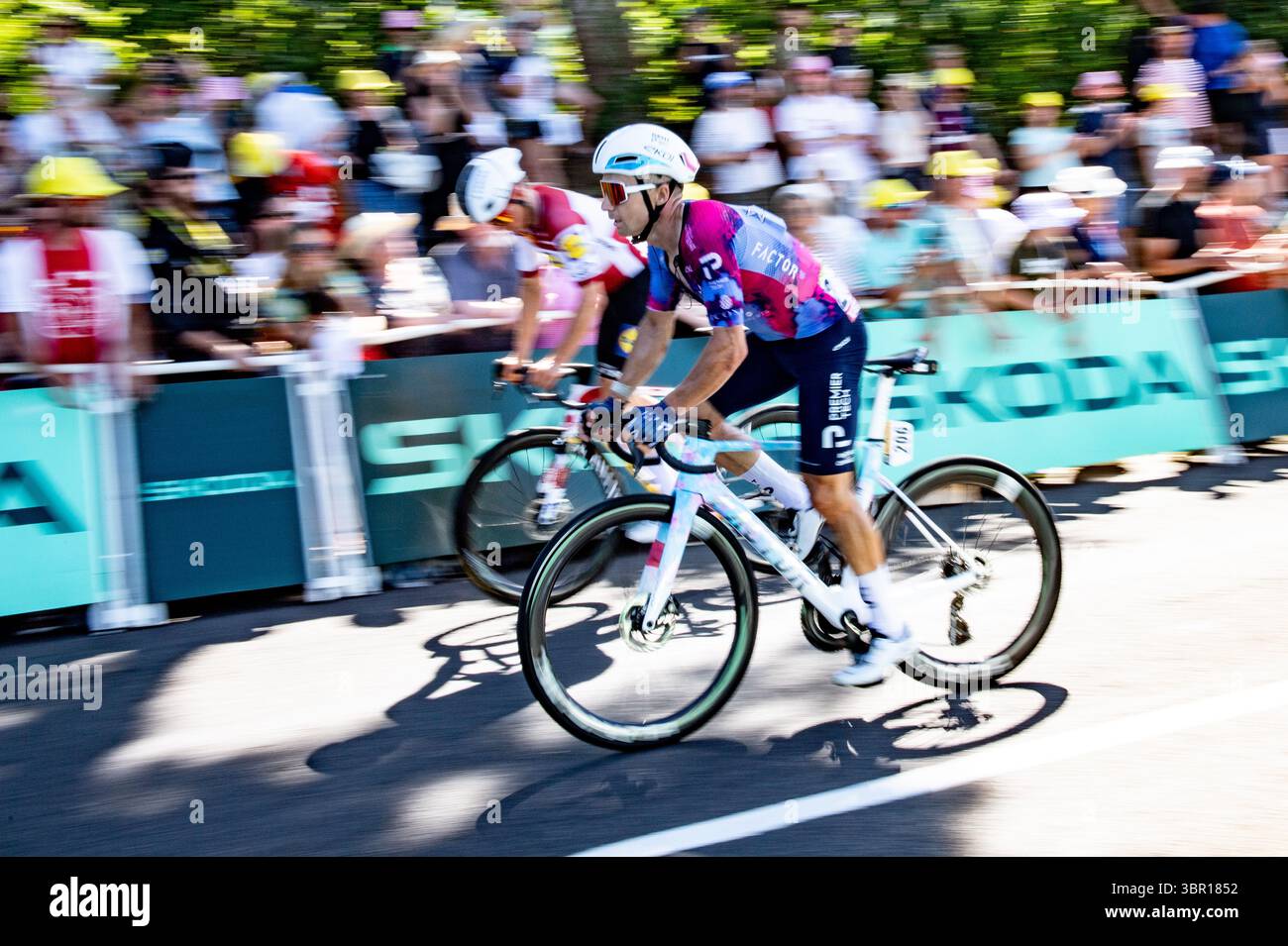 Tour de France 2025, Stage 6 Bayeux to Vire Normandie. Alexey Lutsenko ...