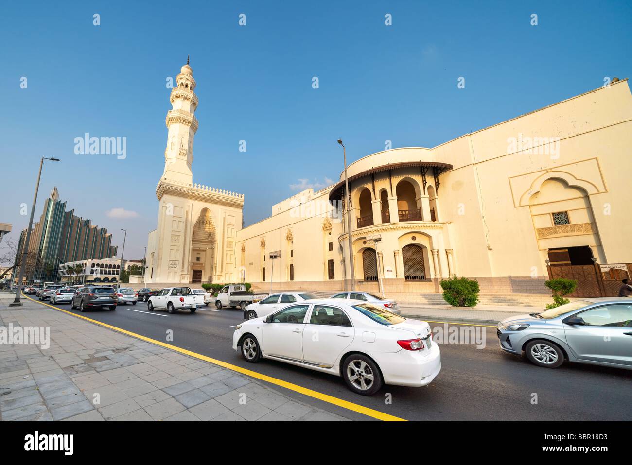Jeddah, Saudi Arabia - December 19, 2024: The grand Masjid Malik Saud ...