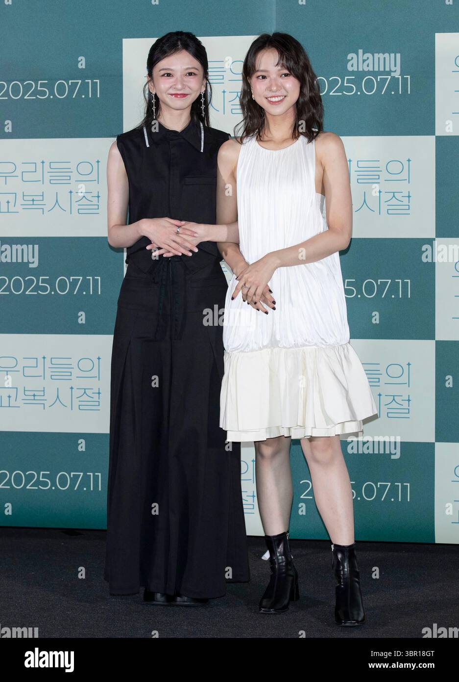 10 July 2025 – Seoul, South Korea: (L to R) Taiwanese actors Buffy Chen ...