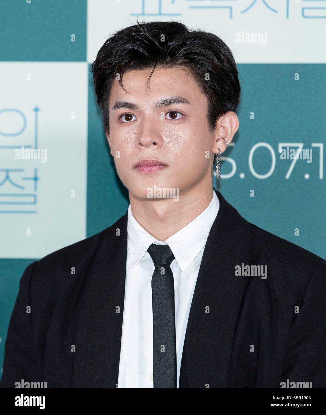 Seoul, South Korea. 10th July, 2025. Taiwanese actor Chiu Yi Tai, attends a photocall for the ...