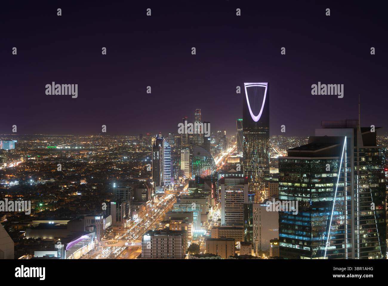 Riyadh, Saudi Arabia - December 22, 2024: Breathtaking panorama from ...