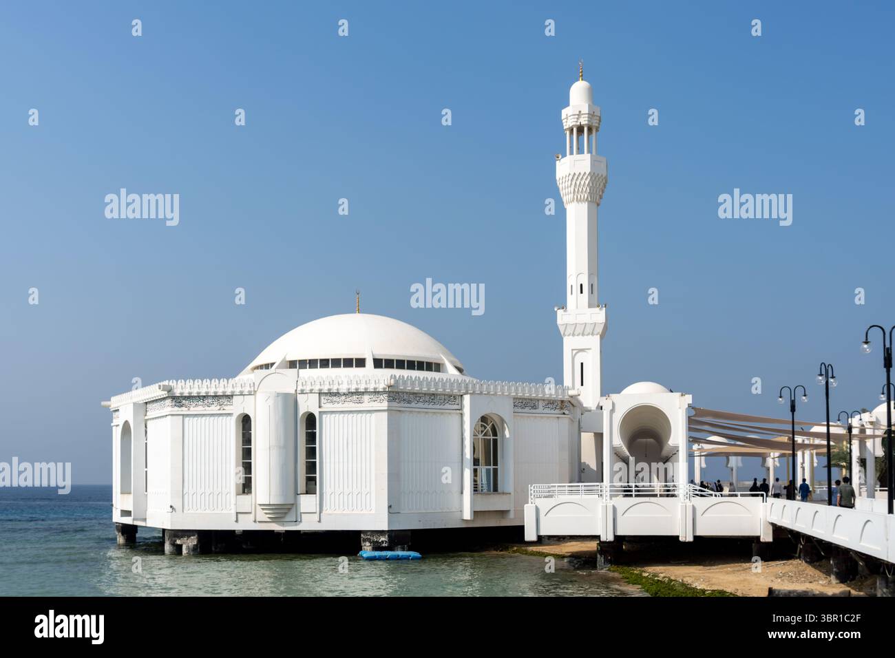 Jeddah, Saudi Arabia - December 19, 2024: The floating mosque on the ...