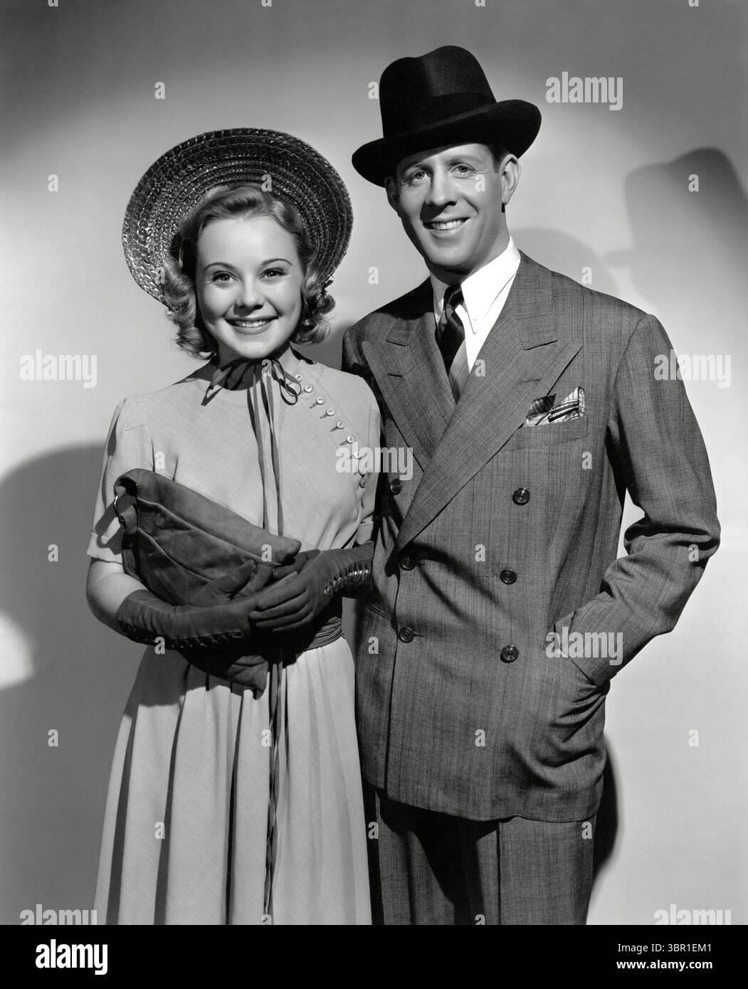 Sonja Henie, Rudy Vallee, "Second Fiddle" (1939) / File Reference # 34900-1154THA Stock Photo ...