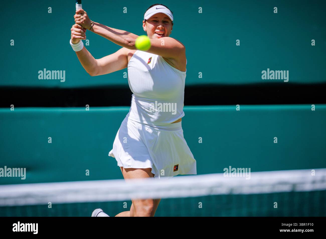 Amanda Anisimova (USA) during the Semi Final match against Aryna ...