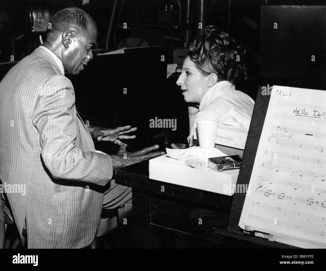 Barbra Streisand, Louis Armstrong, "Hello Dolly" (1969) / File ...