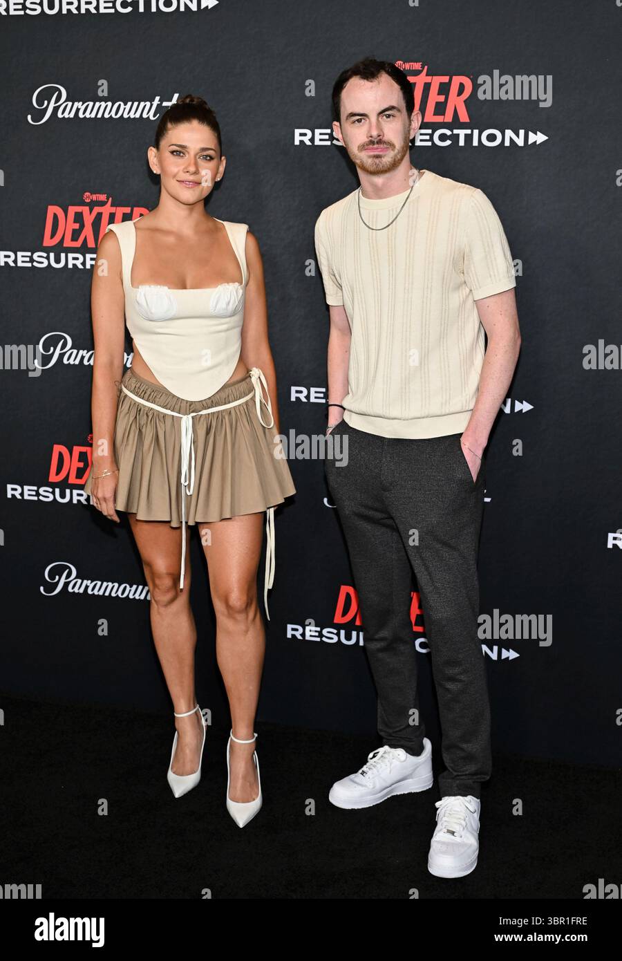 Molly Brown, left, and guest attend the Paramount+ world premiere of ...