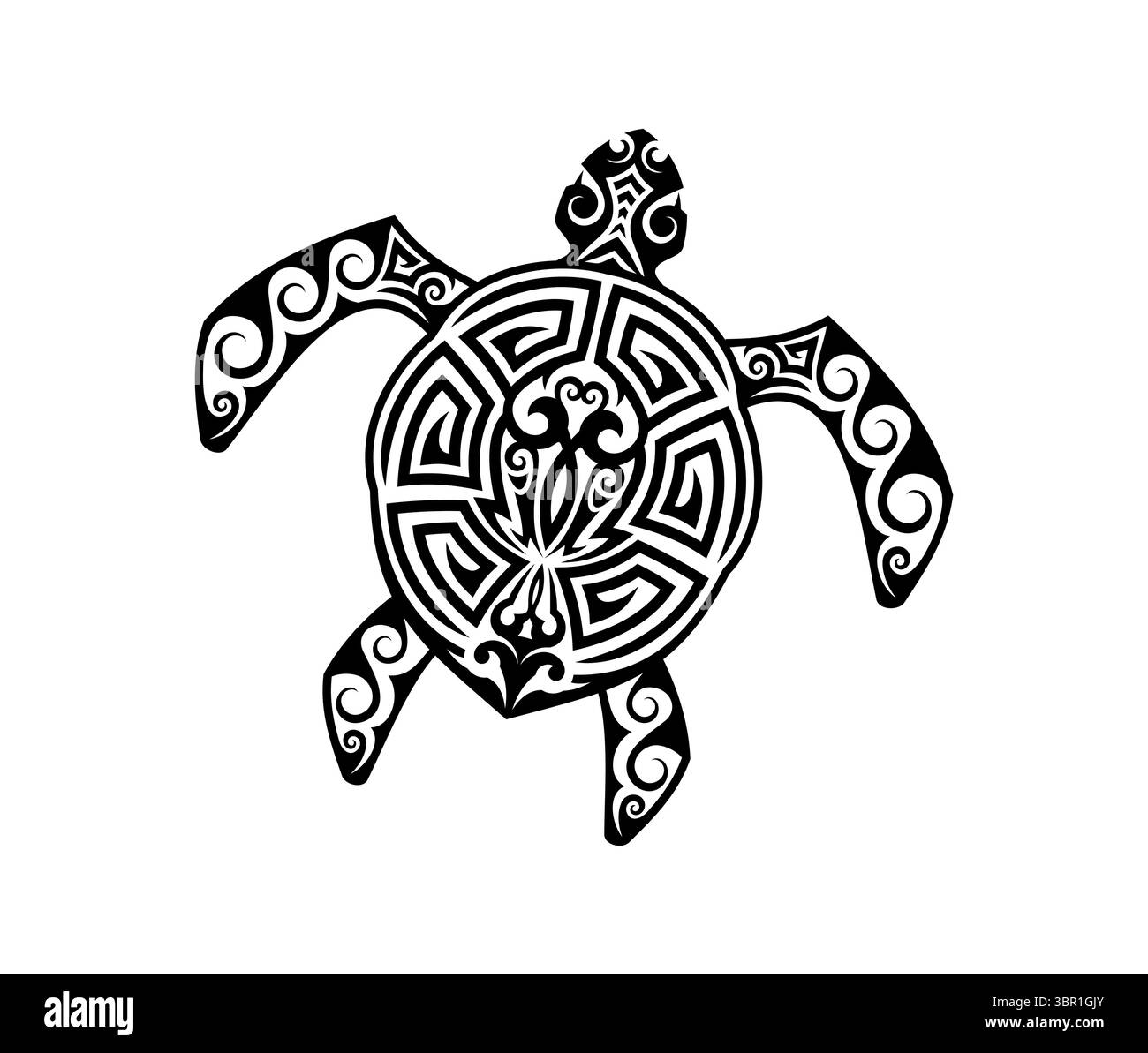 Samoan tattoo hawaii Black and White Stock Photos & Images - Alamy
