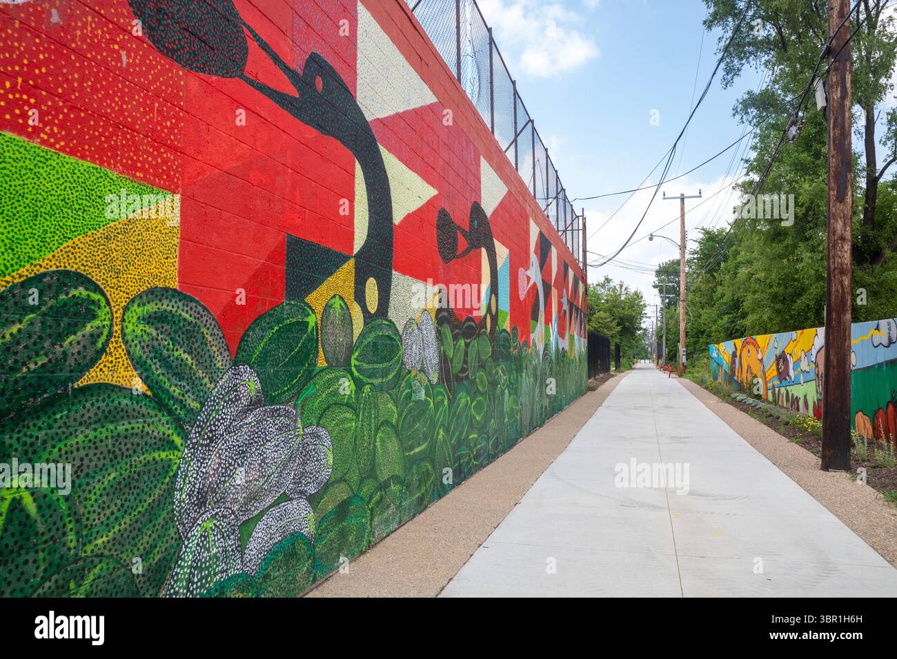 Detroit, Michigan - The city of Detroit is opening nine 'Arts Alleys ...