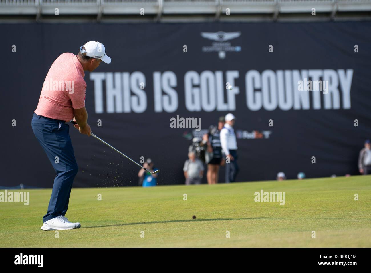North Berwick, East Lothian, Scotland, UK. 10th July 2025. First round of Genesis Scottish Open ...