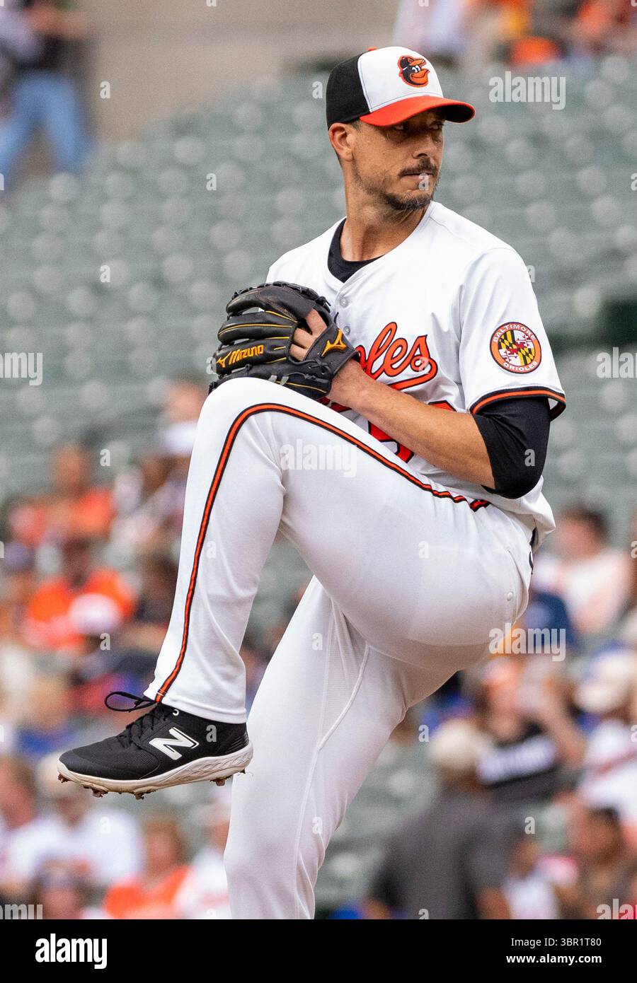 BALTIMORE, MD - JULY 10: Baltimore Orioles pitcher Charlie Morton (50 ...
