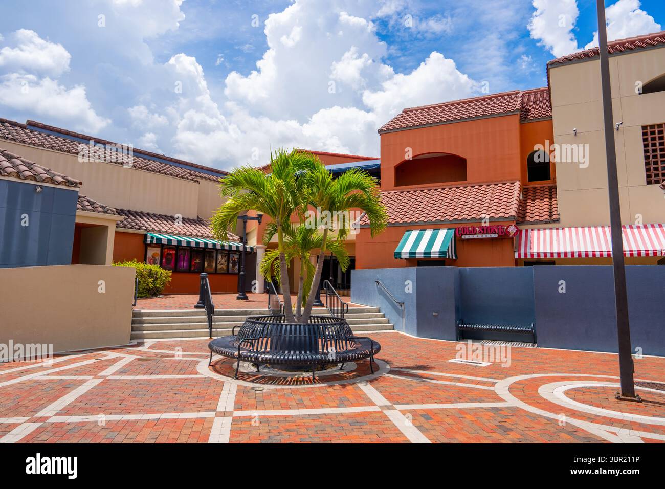 Miami Lakes, FL, USA - July 7, 2025: CMX Cinemas Miami Lakes 13 plaza ...