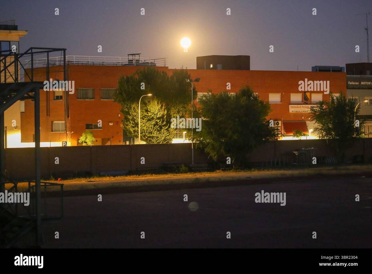 Carabanchel, Spain, July 10, 2025: The full moon, also known as the ...