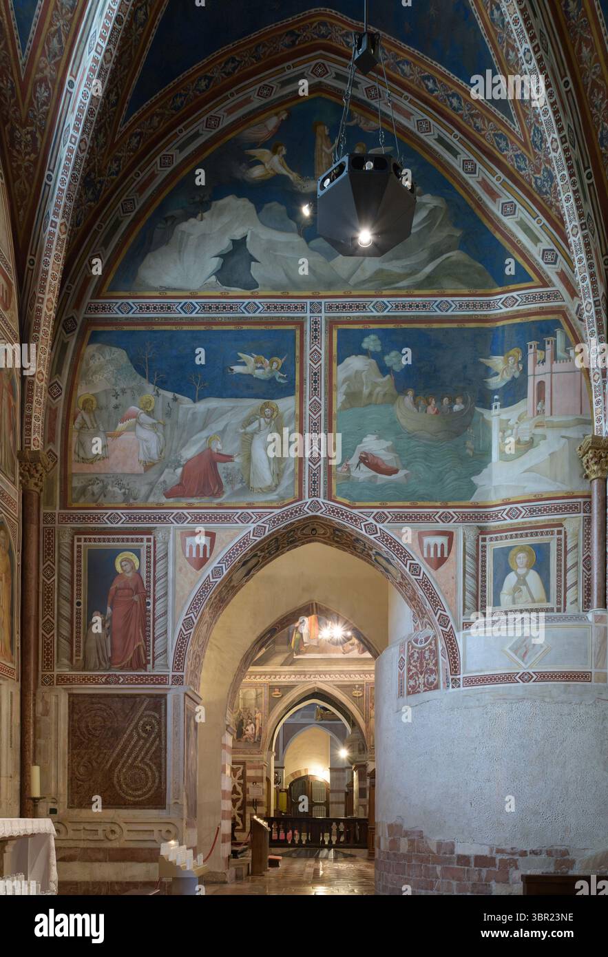 Fresco cycle in the Chapel of Mary Magdalene, Lower Basilica of Saint ...