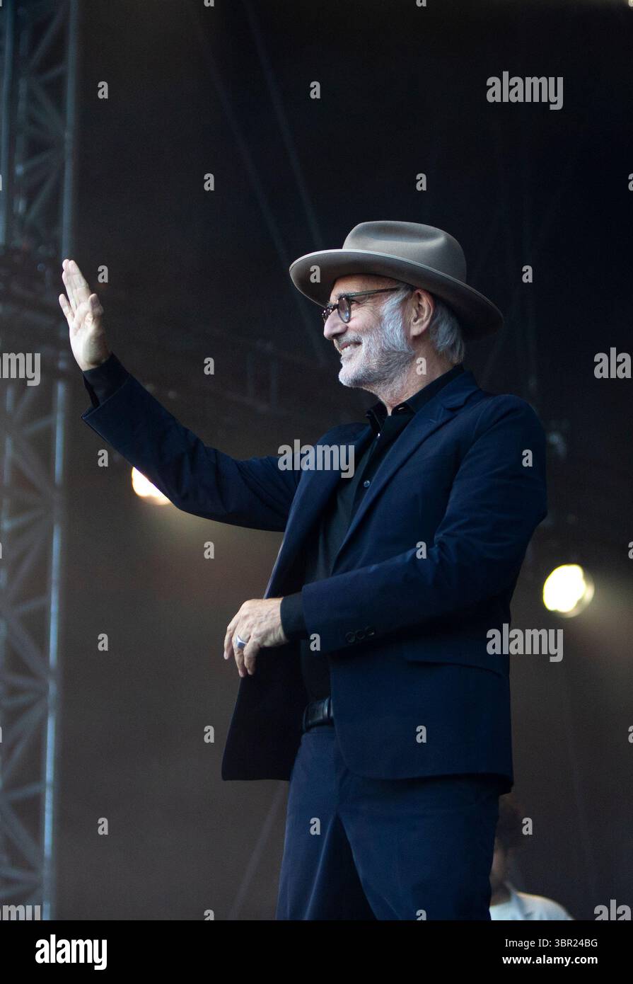 Edinburgh, Scotland. UK. 10 July 2025. Ludovico Einaudi performs on ...