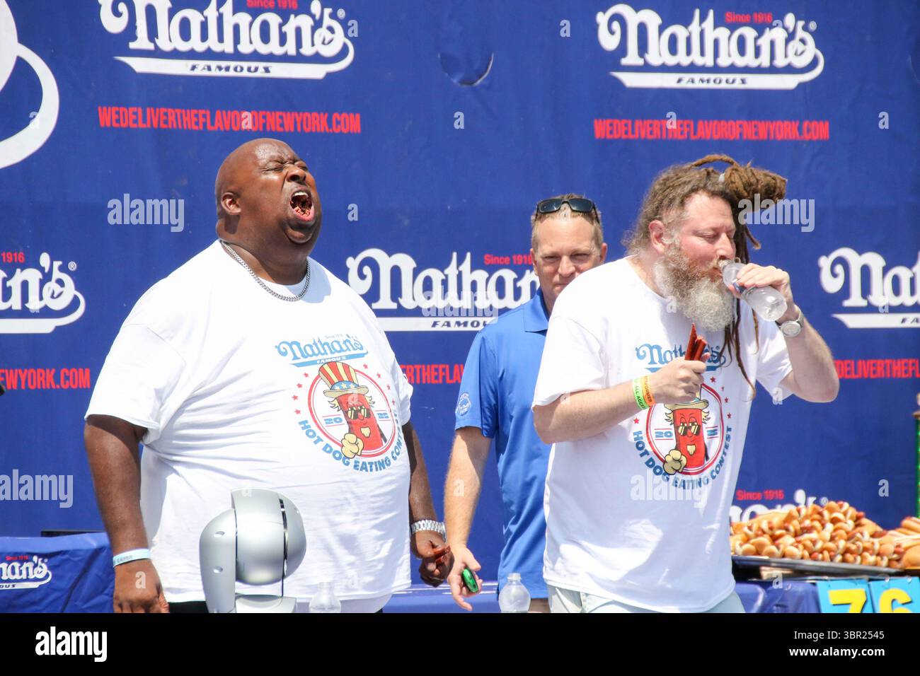 Brooklyn, USA. 04th July, 2025. Eric "Badlands" Booker and Crazy Legs ...