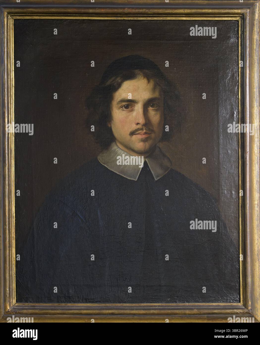 Portrait of an Abbot by Ferdinand Voet, 17th century. Located in Museo ...