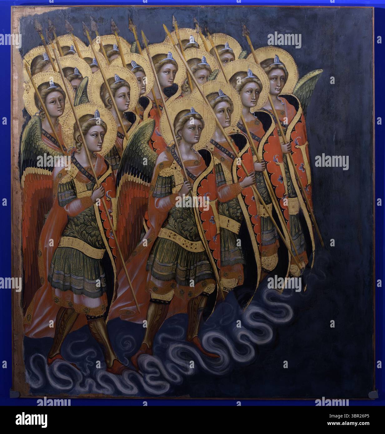 Medieval army marching painting hi-res stock photography and images - Alamy