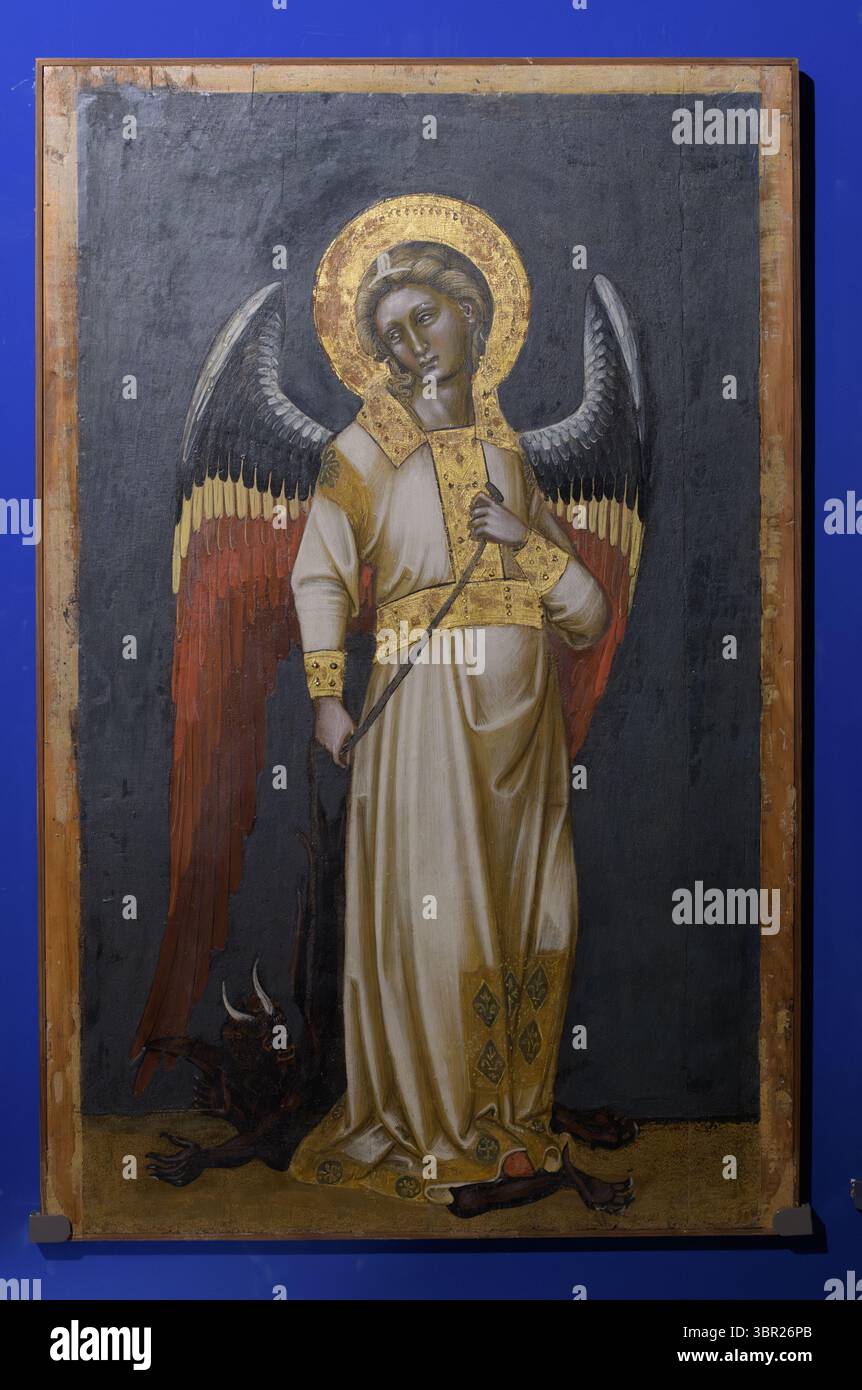 Archangel Michael by Ridolfo di Arpo Guariento, painted between 1348 ...