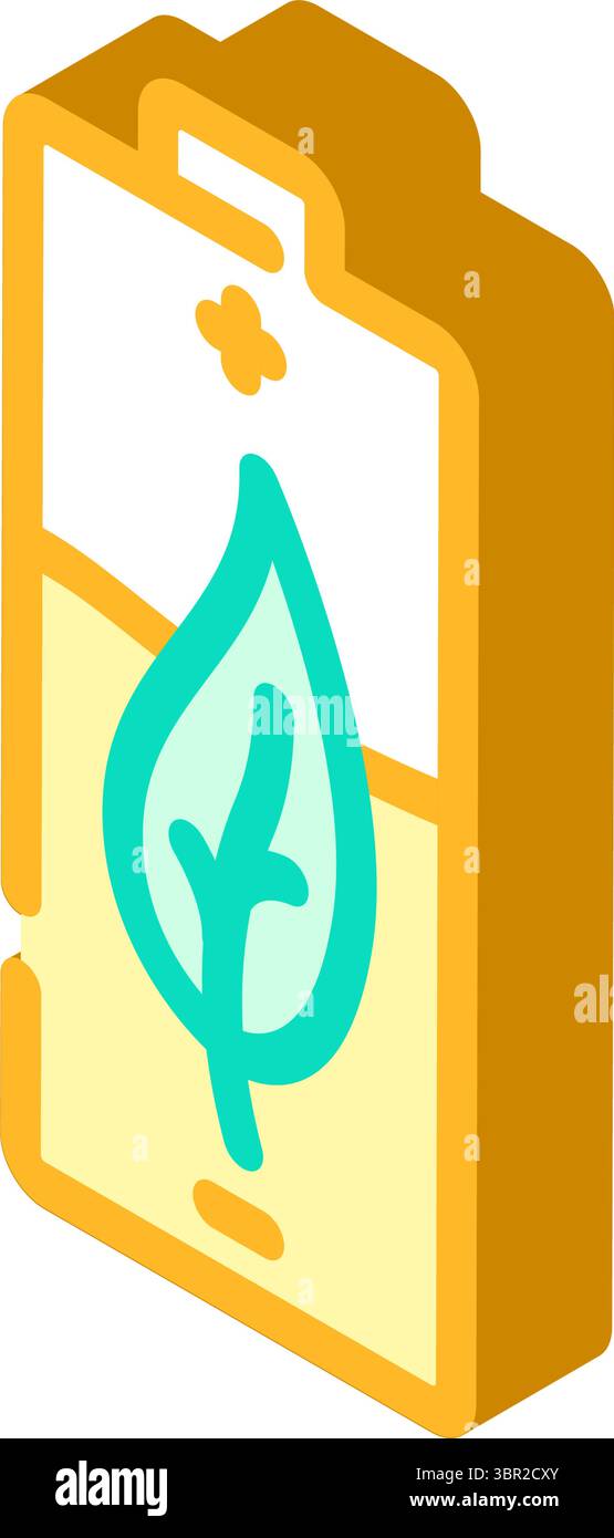 power saving mode isometric icon vector illustration Stock Vector Image ...