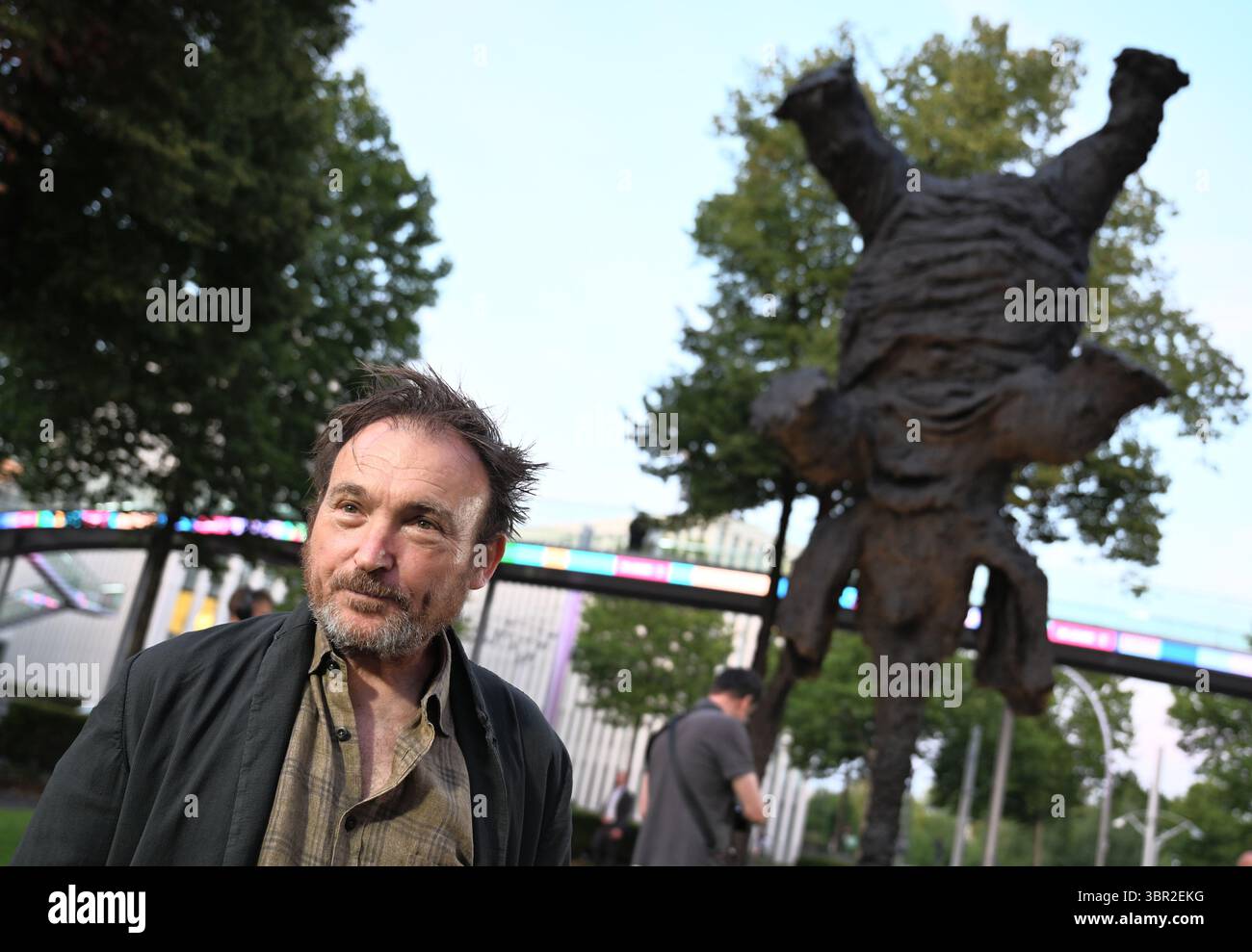 Bonn, Germany. 10th July, 2025. Spanish artist Miguel Barcelo stands in ...