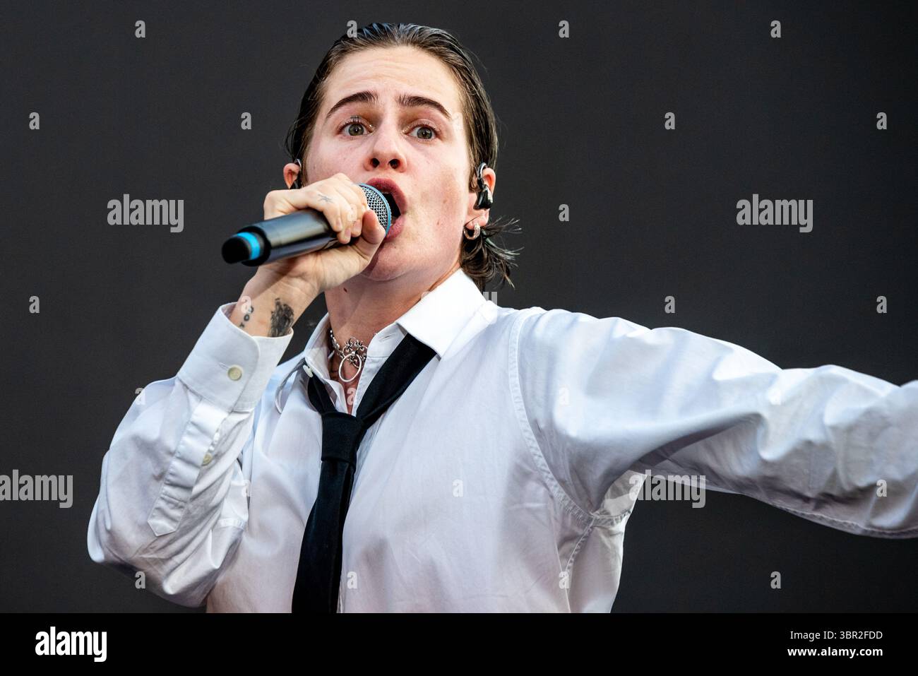 Madrid, Spain - 6th July 2025. Christine and the Queens during the ...