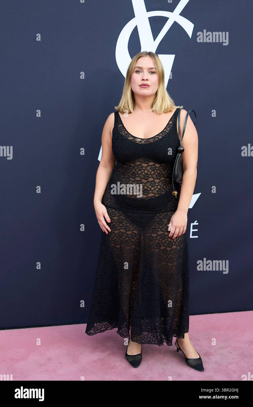 Madrid. Spain. 20250711, Clara Sans attends YSL Beauty Love Game ...