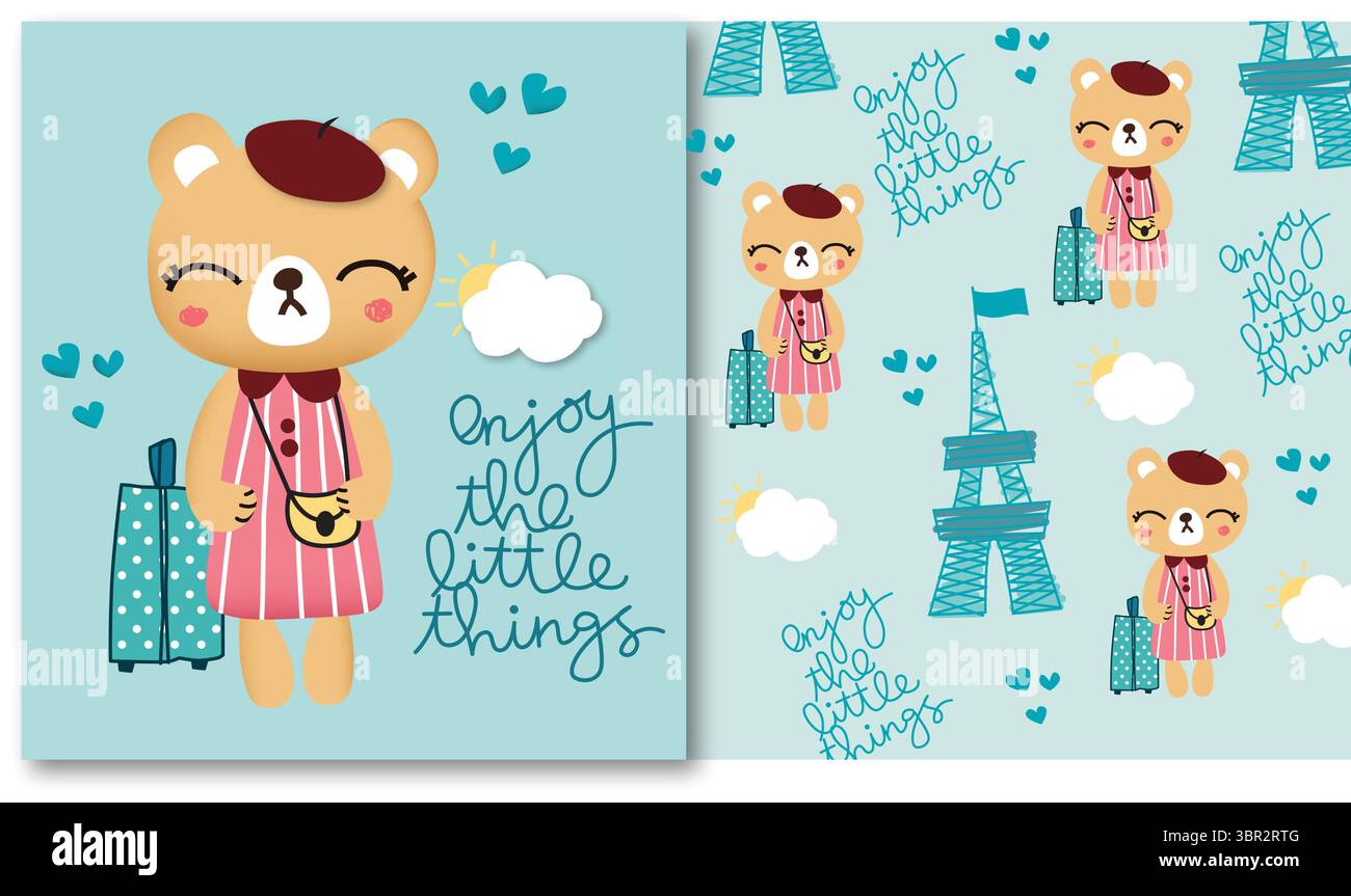 Comic walking tour Stock Vector Images - Alamy