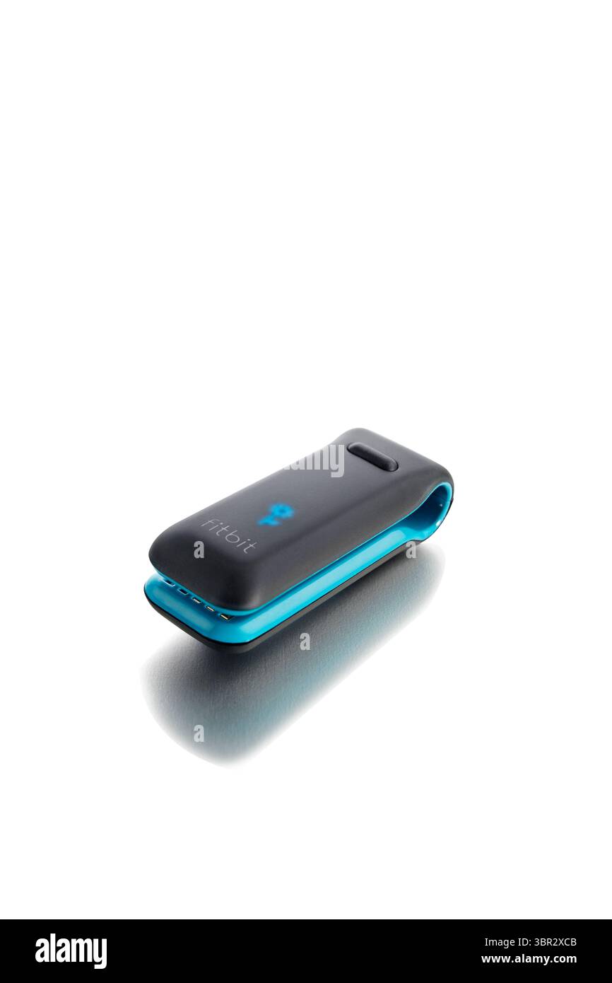 fitbit on white background Stock Photo - Alamy