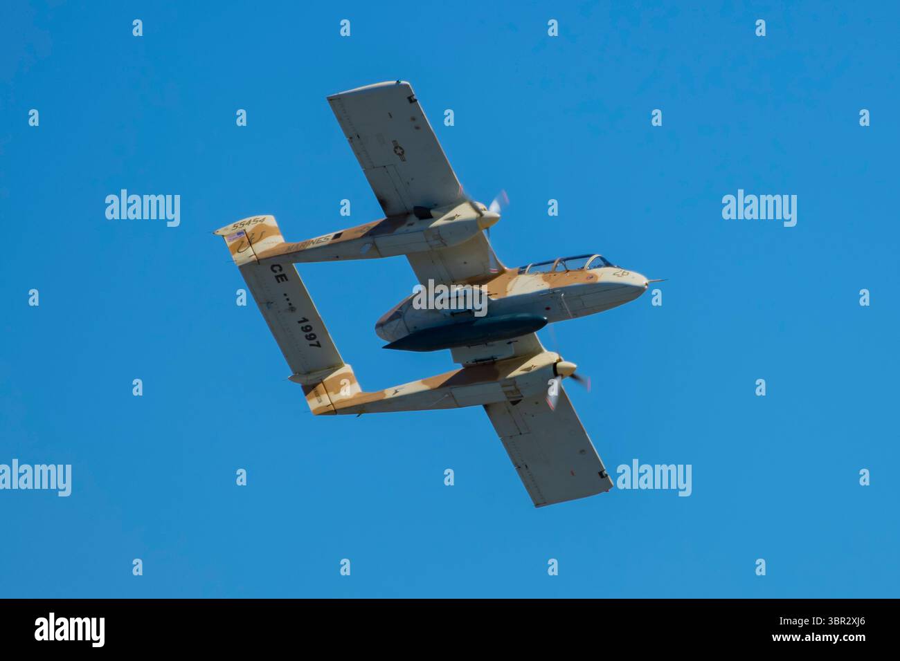 North American Rockwell OV-10 Bronco at BA115 Air Show 2025 in Orange ...