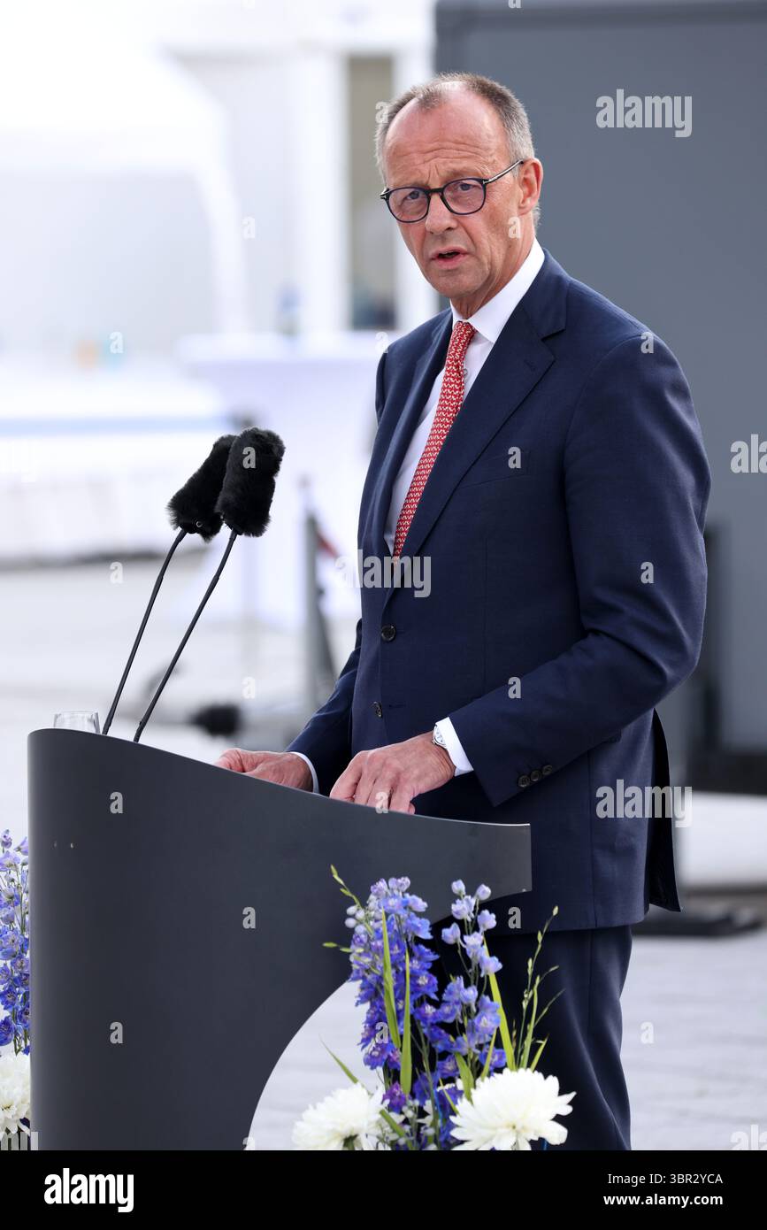 Friedrich Merz, Chancellor of the Federal Republic of Germany attends ...