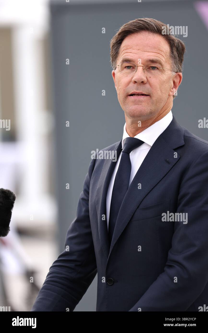 Mark Rutte, NATO Secretary General attends 70th anniversary of Germany's accession to NATO ...
