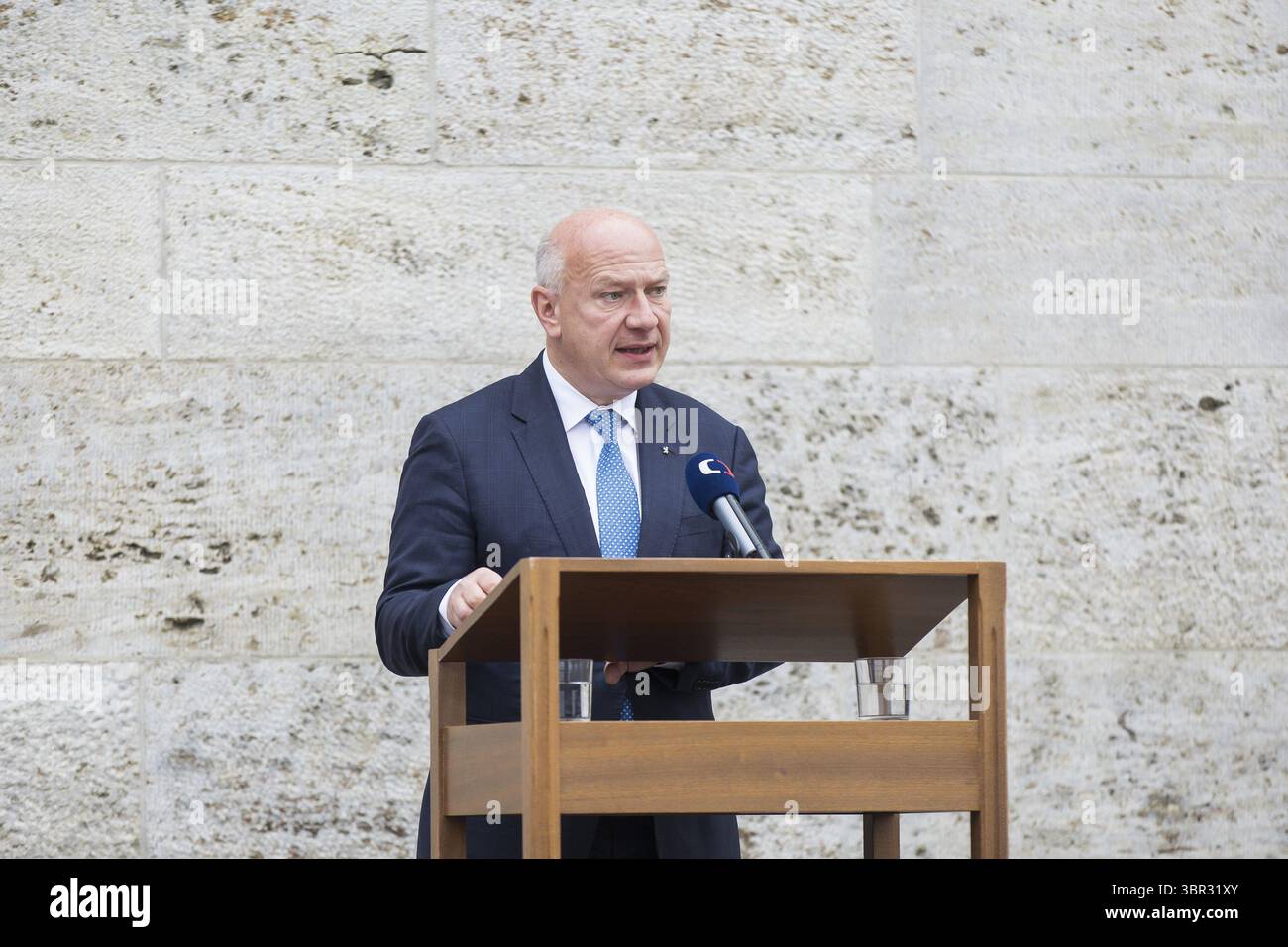 Petr Pavel (President of the Czech Republic) during a visit to the ...
