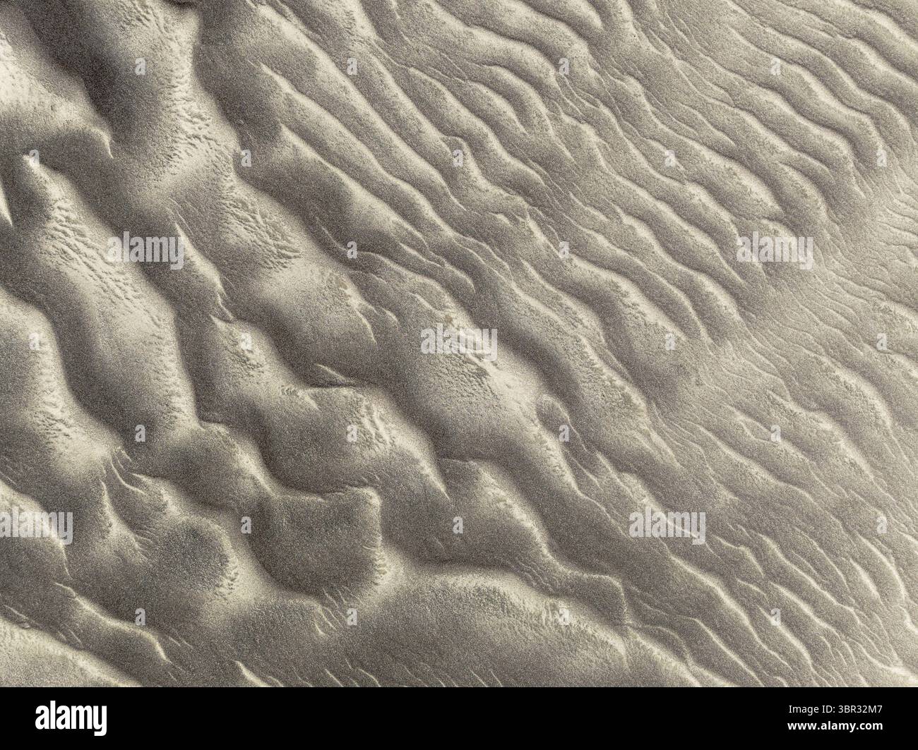Patterns in the sand of the Namib Desert. Aerial view. Drone shot ...
