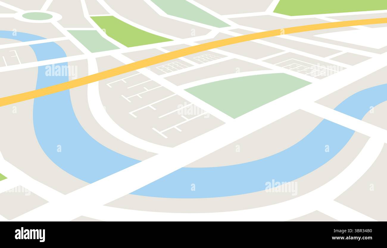 Composite image of navigation map Stock Photo - Alamy