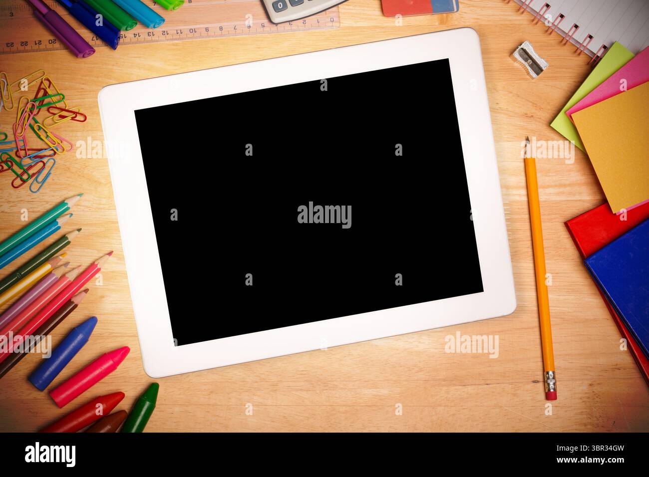 Modern students laptop tablet computer hi-res stock photography and ...