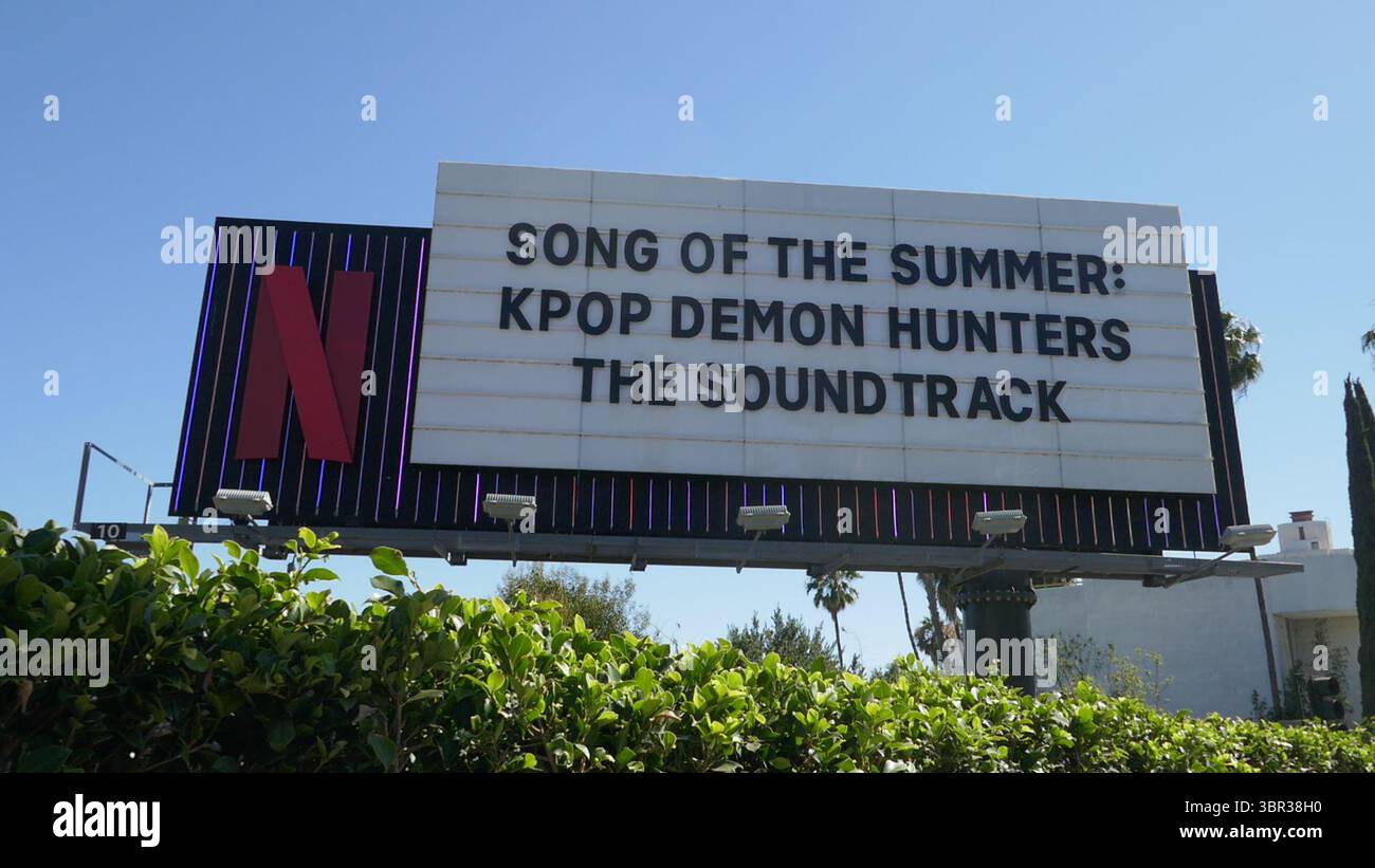 Los Angeles, California, USA 10th July 2025 Song of the Summer Kpop ...