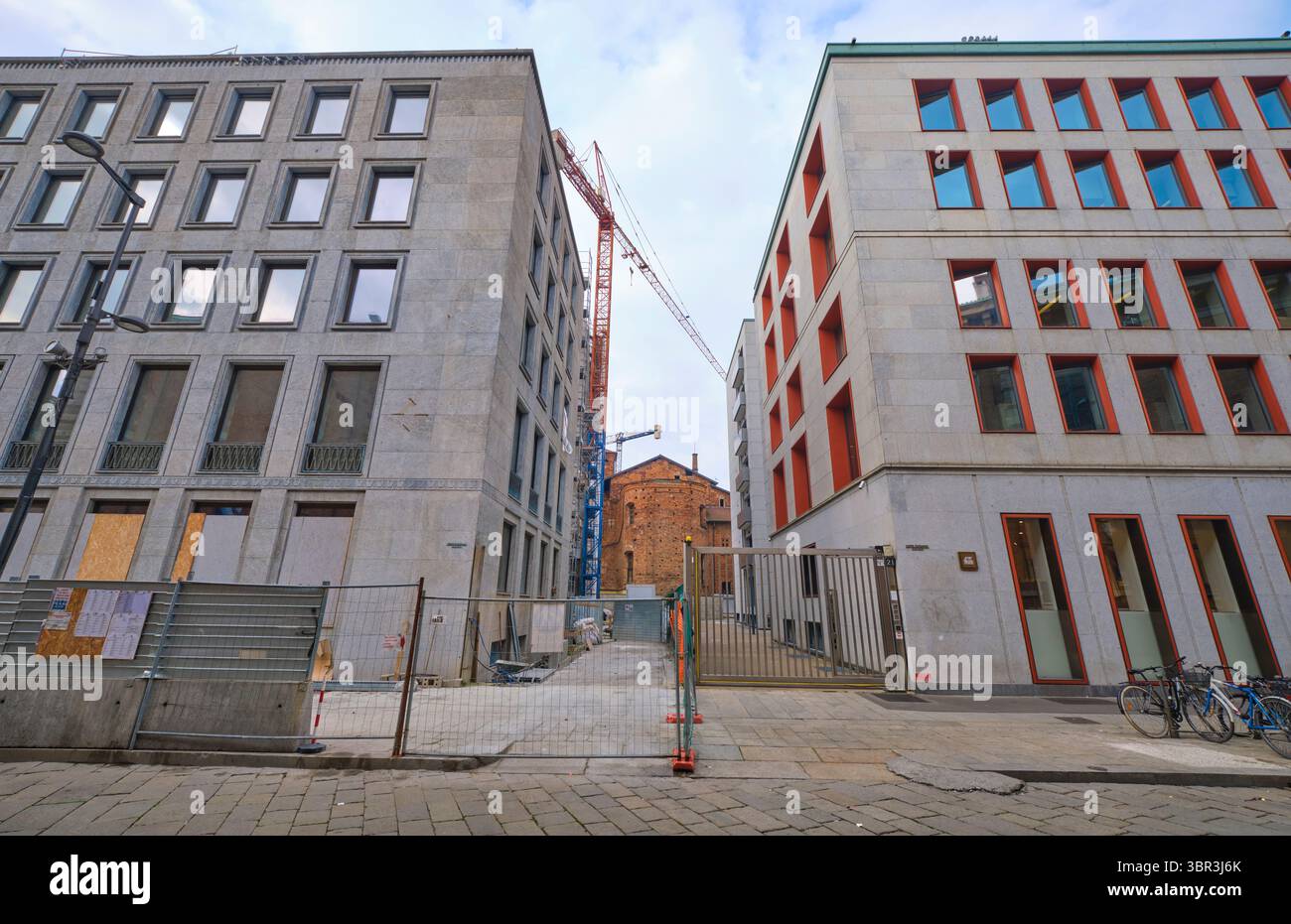 A good example of Fascist era severe, brutalist, architecture, design ...